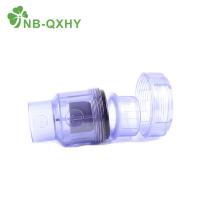 China Standard DIN PVC Single/Double Union Non Return Check Valve for Industry Pipe Fittings for sale