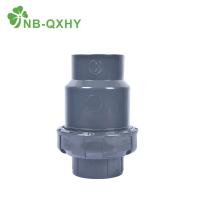 China PVC Non Return Check Valve for Chemical Industrial Series Pn16 DN15-200 DIN Standard for sale