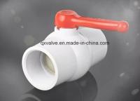China Anti-UV Advantage CPVC Material Hot Water Ball Valve and Durable for sale