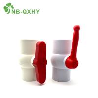 China South Africa Market Flexible Ball Valve with Type Handle and Gray PVC/Plastic Material for sale