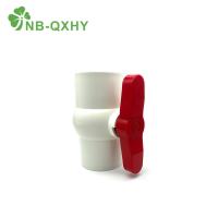 China South Africa Market Flexible Ball Valve with Type Handle and Gray PVC/Plastic Material for sale