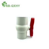China South Africa Market Flexible Ball Valve with Type Handle and Gray PVC/Plastic Material for sale