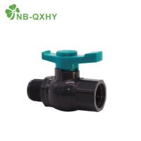 China Water Media Algerian PVC Plastic Ball Valve with High Thickness and Butt Weld Design for sale