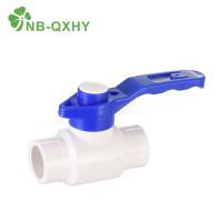 China PVC/PPR/PE Ball Valve with Iron Handle High Thickness and Low Temperature for sale