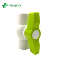 China Blow-Down Valve Function Customized Plastic PVC Ball Valve with Socket or Thread Ends for sale