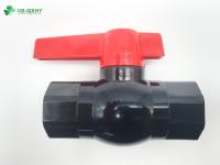 China PVC Octagonal Ball Valve for Irrigation 1/2 prime prime to 4 prime prime PVC Material for sale