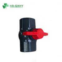 China PVC Octagonal Ball Valve for Irrigation 1/2 prime prime to 4 prime prime PVC Material for sale