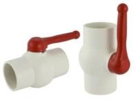 China QX-001 Long Handle 1/2 rdquor -4 rdquor PVC Ball Valve with Thread or Socket Connection for sale
