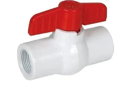 China 1/2 rdquor -4 rdquor PVC Ball Valve with Nominal Pressure Pn16 and Low Temperature for sale