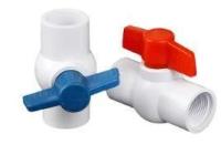China 1/2 rdquor -4 rdquor PVC Ball Valve with Nominal Pressure Pn16 and Low Temperature for sale