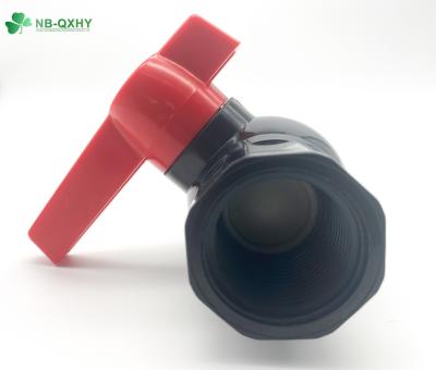 China Durable PVC Octagonal Female and Male Ball Valve for Industrial Applications for sale