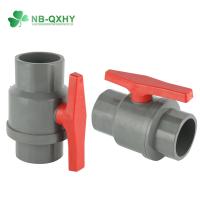 China Water Industrial Usage PVC 2PCS Stainless Steel Ball Valve OEM for sale
