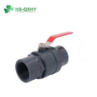 China Water Industrial Usage PVC 2PCS Stainless Steel Ball Valve OEM for sale