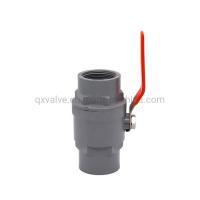 China Flexible Ball Valve With ABS Ball Structure PVC Handle Function Blow-Down Valve for sale