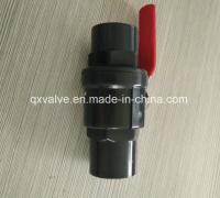 China Flexible Ball Valve Structure in Zhejiang PVC Irrigation Water Pipe with Copper Handle for sale