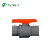 China Flexible Ball Valve Grey Two Pieces Structure for Farming Machinery Solutions for sale