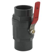China Two Parts Type Design Dark Gray Plastic Control Valve From Chinese Manufacture for sale