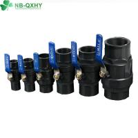 China Two Parts Type Design Dark Gray Plastic Control Valve From Chinese Manufacture for sale