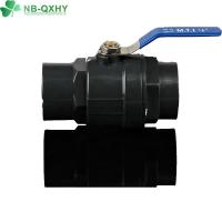 China Two Parts Type Design Dark Gray Plastic Control Valve From Chinese Manufacture for sale