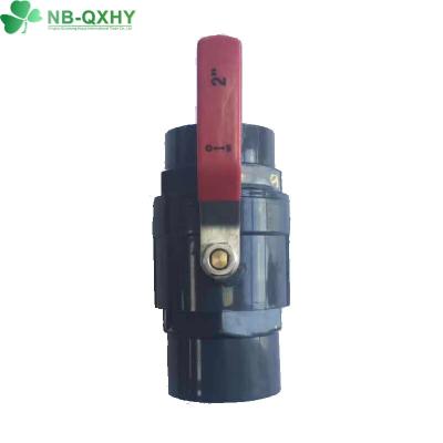 China Plumbing System Stainless Steel 2 PCS Valve Easy Open and Close Very Control Ball Valve for sale