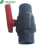 China Plumbing System Stainless Steel 2 PCS Valve Easy Open and Close Very Control Ball Valve for sale