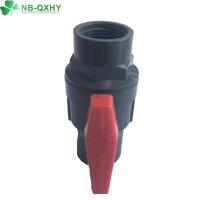 China Plumbing System Stainless Steel 2 PCS Valve Easy Open and Close Very Control Ball Valve for sale