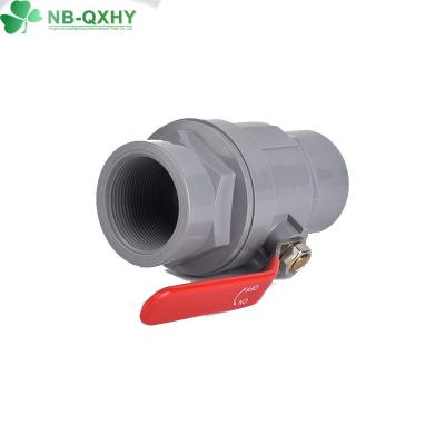 China 2 PCS Plastic Ball Valve For Agriculture Feild Customized Request for sale
