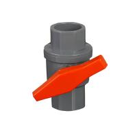 China 2PCS Ball Valve Dark Grey 2