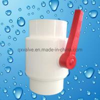 China Manual Driving Mode Flexible Ball Valve for Water Supply 6 prime prime in Grey Plastic for sale