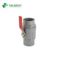 China Indonesia 2 PCS OEM PVC/Plastic Ball Valve for Industrial and Other Applications for sale