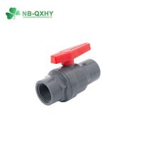 China Indonesia 2 PCS OEM PVC/Plastic Ball Valve for Industrial and Other Applications for sale