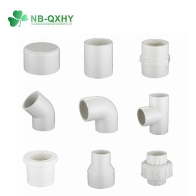 China Anti-UV Advantage ASTM Standard America PVC Fittings with Water Supply Schedule 40 for sale