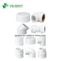China Top of White UPVC Pipe Fitting for All Sizes Injection Molded Design for sale