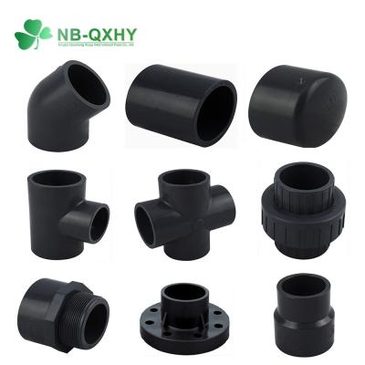 China 100% Material PVC Sch80 Fittings for Water Supply and Irrigation Pn16 Request Sample for sale