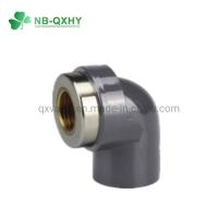 China 100% Material Deep Gray Color Sch80 ASTM PVC Fittings Complete Size Model US 3/Piece for sale