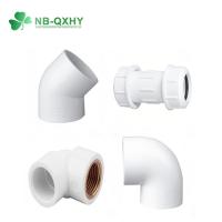 China 1 prime Add Thickness PVC Fittings for Pressure Water Sch40 Standard Manufactured for sale