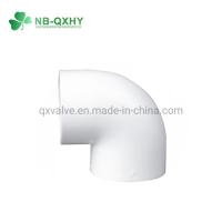 China Reducer PVC Pressure Pipe Fittings 90 Degree Elbow ASTM D2466 SCH40 Wall Thickness for sale
