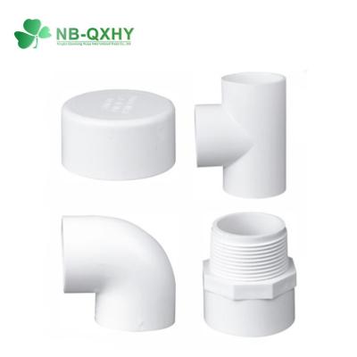 China PVC Pipe Fittings with Pn16 Pressure Rating and Design Manufactured for sale