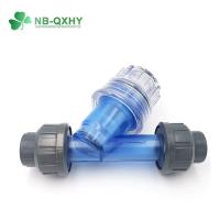 China Transparent Filter Equal Pn16 UPVC Pipes Fitting for Industrial Applications for sale