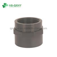 China Pn16 UPVC 45deg Elbow with Socket Size From 20mm to 400mm Resistant to UV Radiation for sale