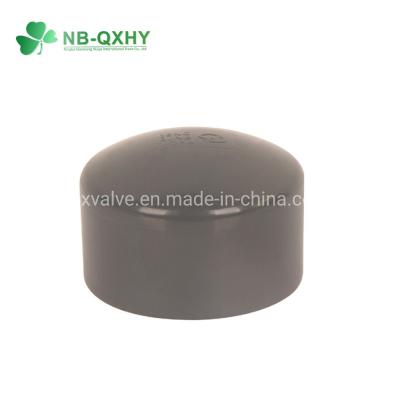 China QX26 DIN Standard UPVC End Cap with Socket Size From 20mm to 400mm Customized Request for sale