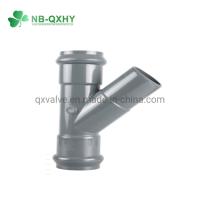 China Round Head Code Equal DIN Standard Pn10 UPVC Elbow 22.5deg Size From 63mm to 315mm for sale