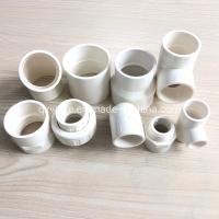 China UPVC Quick Connect Pipe Fittings Connection with Socket Connection End Connector for sale