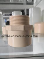 China Round Head Code PVC Fitting with DIN Standard Pn16 Water Supply Type PVC Material for sale