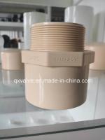 China Round Head Code PVC Fitting with DIN Standard Pn16 Water Supply Type PVC Material for sale