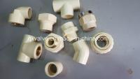 China Round Head Code PVC Fitting with DIN Standard Pn16 Water Supply Type PVC Material for sale