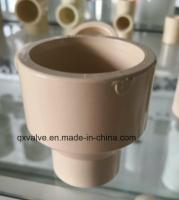 China QX DIN Standard Pn16 CPVC Coupling Water Supply Type Round Head Code for Water Pipes for sale