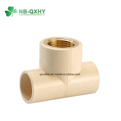 China ASTM Standard Pn16 CPVC Female Tee Brass Water Supply Type Cap and So on for Your for sale