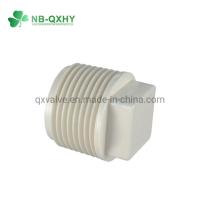 China Water Supply UPVC BS Threaded PVC Fittings in White Female Coupling Elbow Tee and More for sale