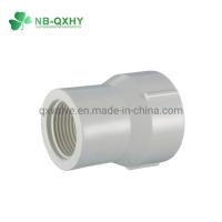 China Glue Connection PVC BS Threaded Fittings with PVC-U Theraded Fittings Elbow and Plate for sale